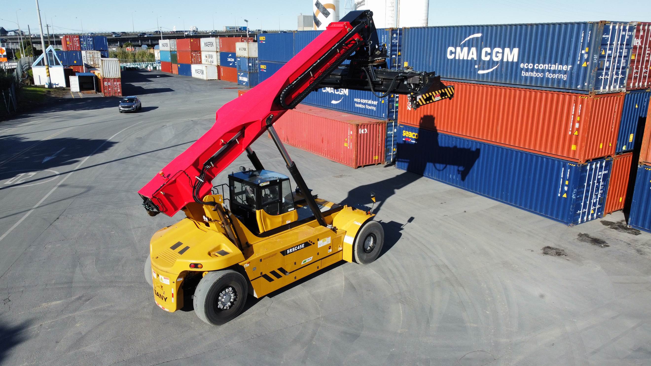 NZ's first all-electric reach stacker | Export and Trade Handbook